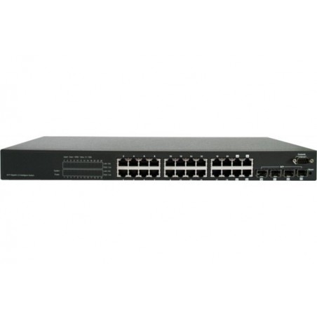 Switch DEXLAN niveau 2+ 24 ports Gigabit + 4 sfp 100/1G